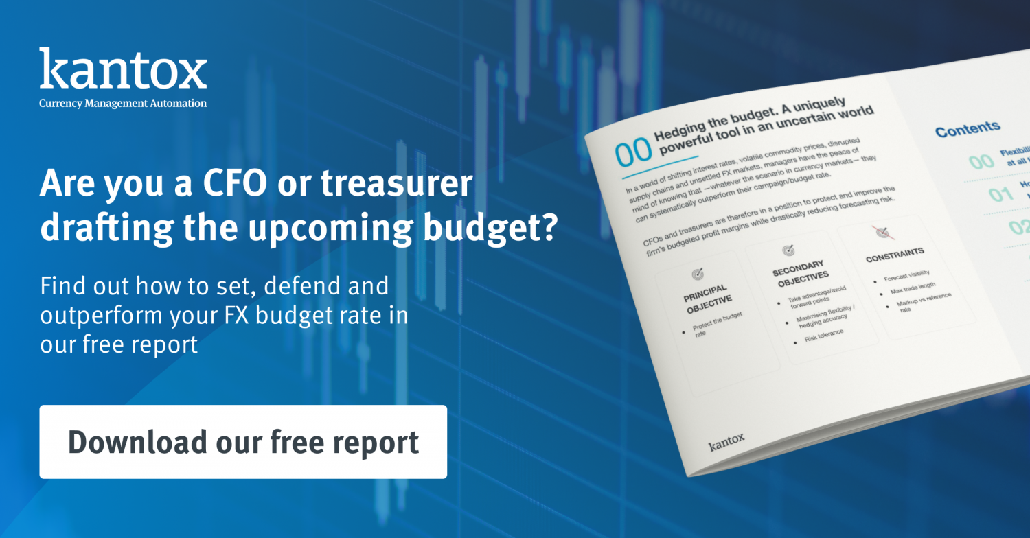 Download Kantox's Budget Hedging Report