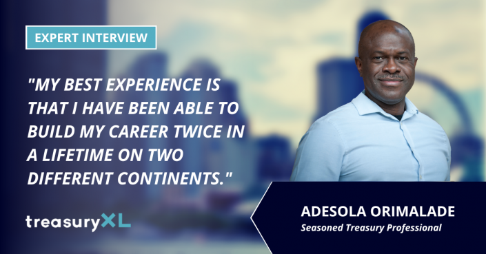 Interview | 7 questions for Adesola Orimalade, Seasoned Treasury ...
