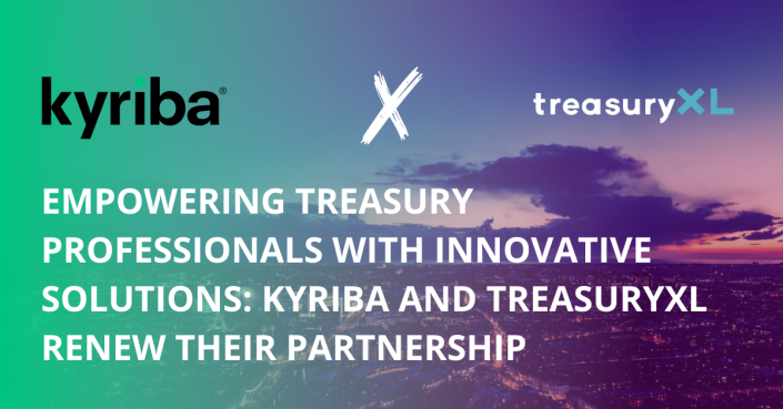 Kyriba and treasuryXL Renew Their Partnership