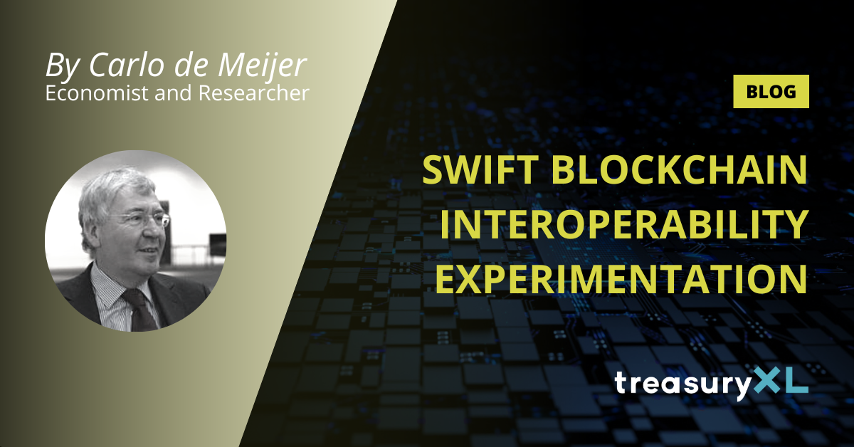 Swift blockchain interoperability experimentation