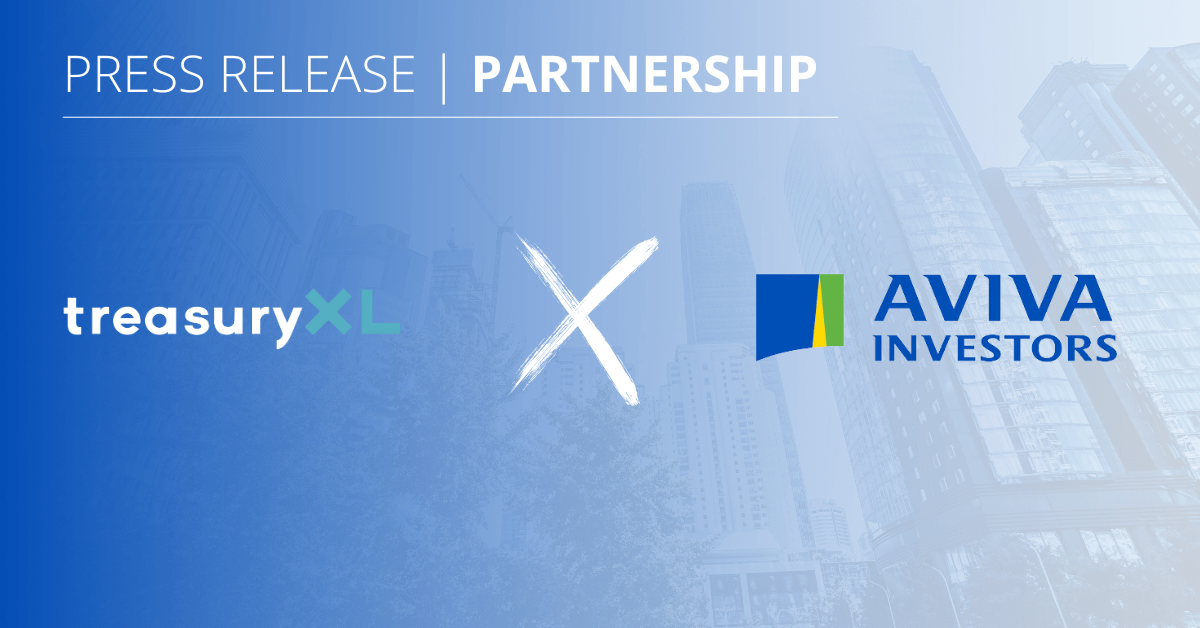 Partnership Aviva Investors and treasuryXL