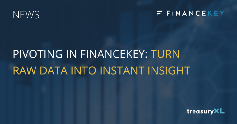 Pivoting in FinanceKey: turn raw data into instant insight